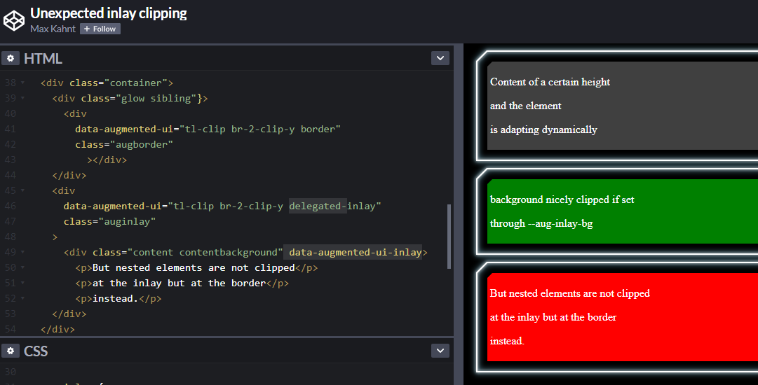 Unexpected inlay clipping · Issue #12 · propjockey/augmented-ui · GitHub