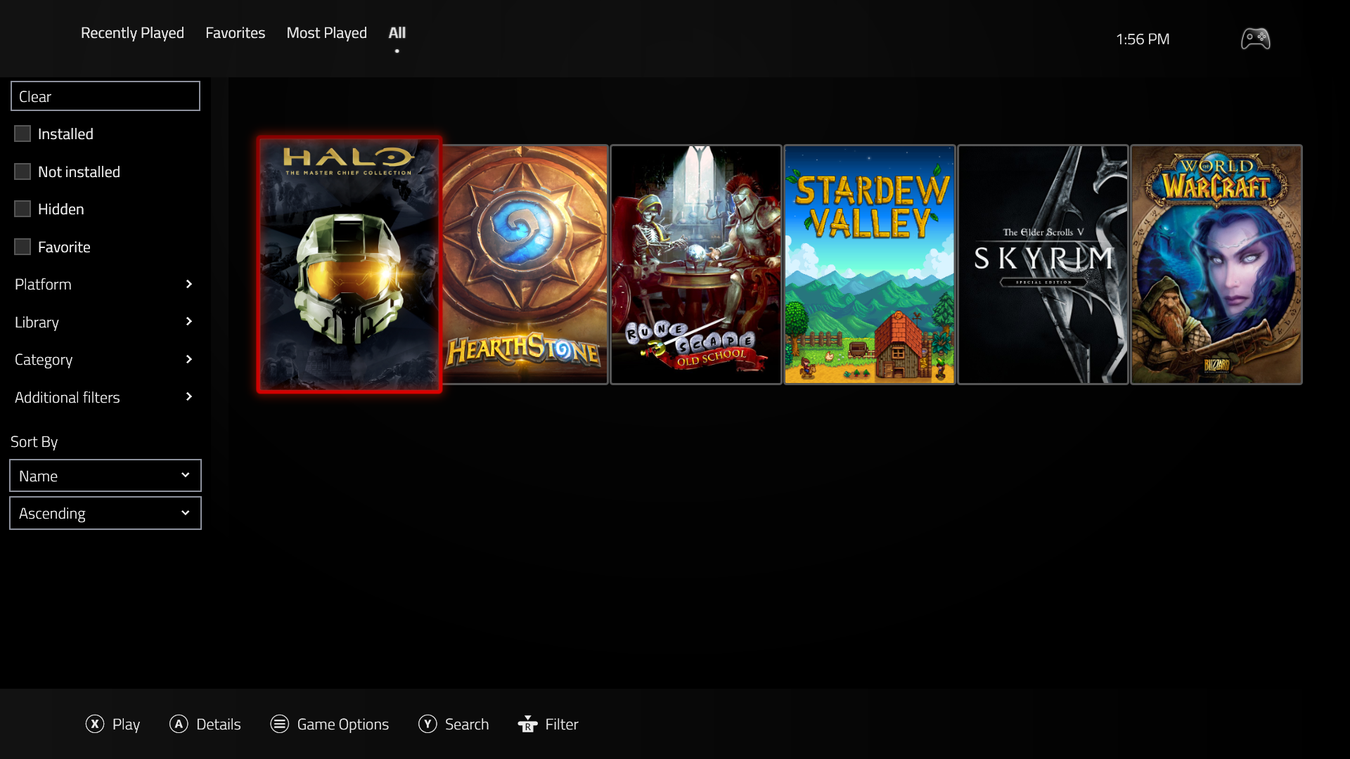 "Additional filters" not clearing in Fullscreen UI after global "Clear ...