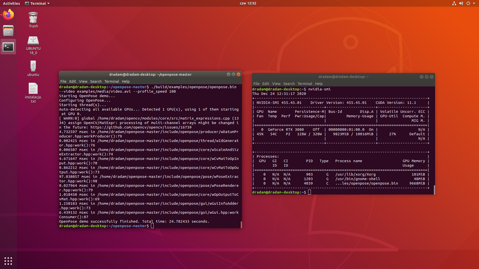 Low FPS on RTX3080 · Issue #1785 · CMU-Perceptual-Computing-Lab/openpose · GitHub