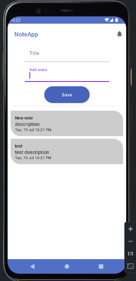 GitHub - gianscapin/NoteApp