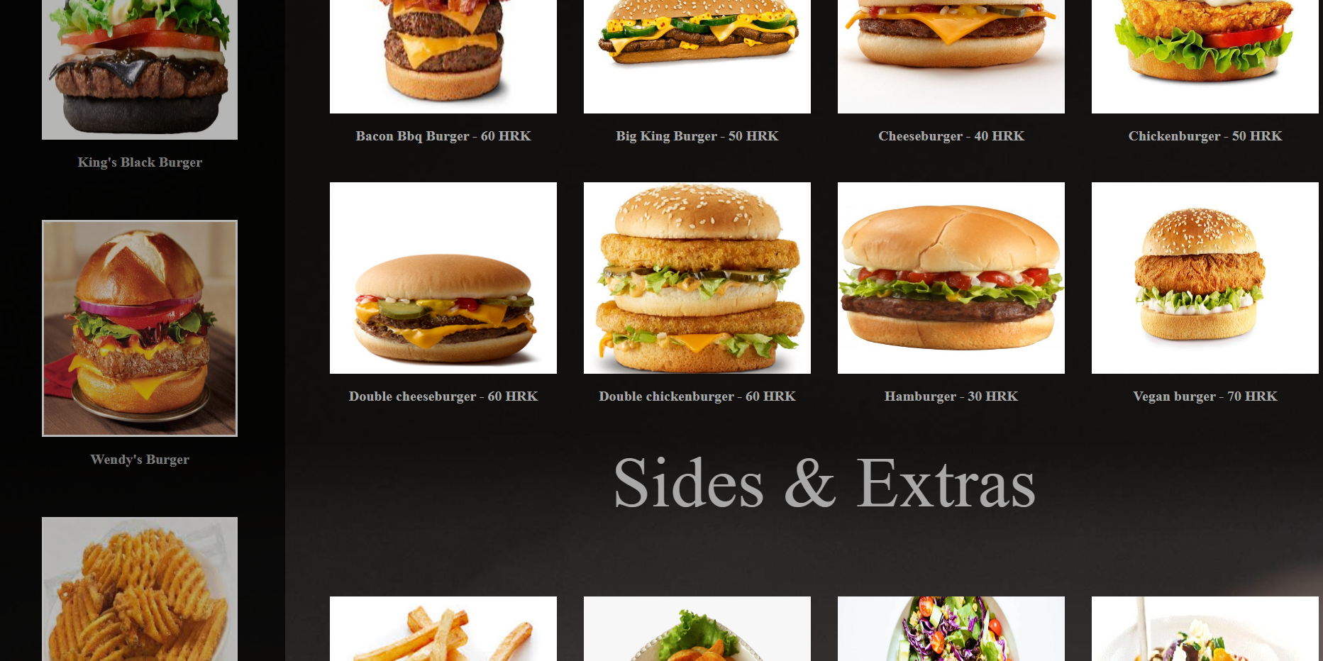 GitHub - kovaccc/BurgerHouse: Website showing a prototype of the Burger House restaurant site