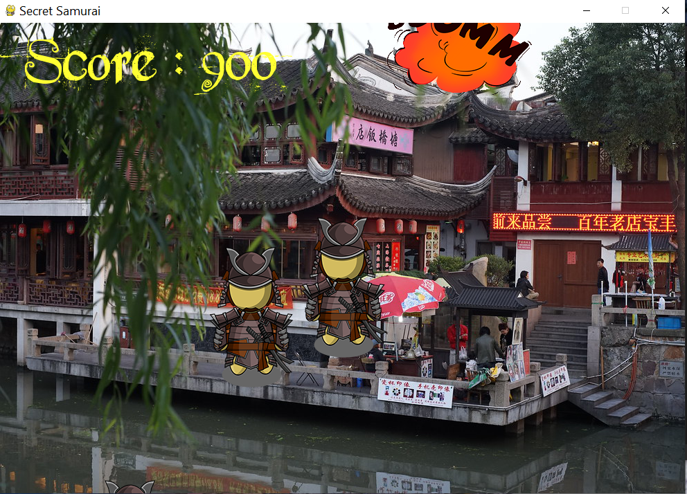 GitHub - casote/Secret_Samurai-main: Python game based on Fruit Ninja