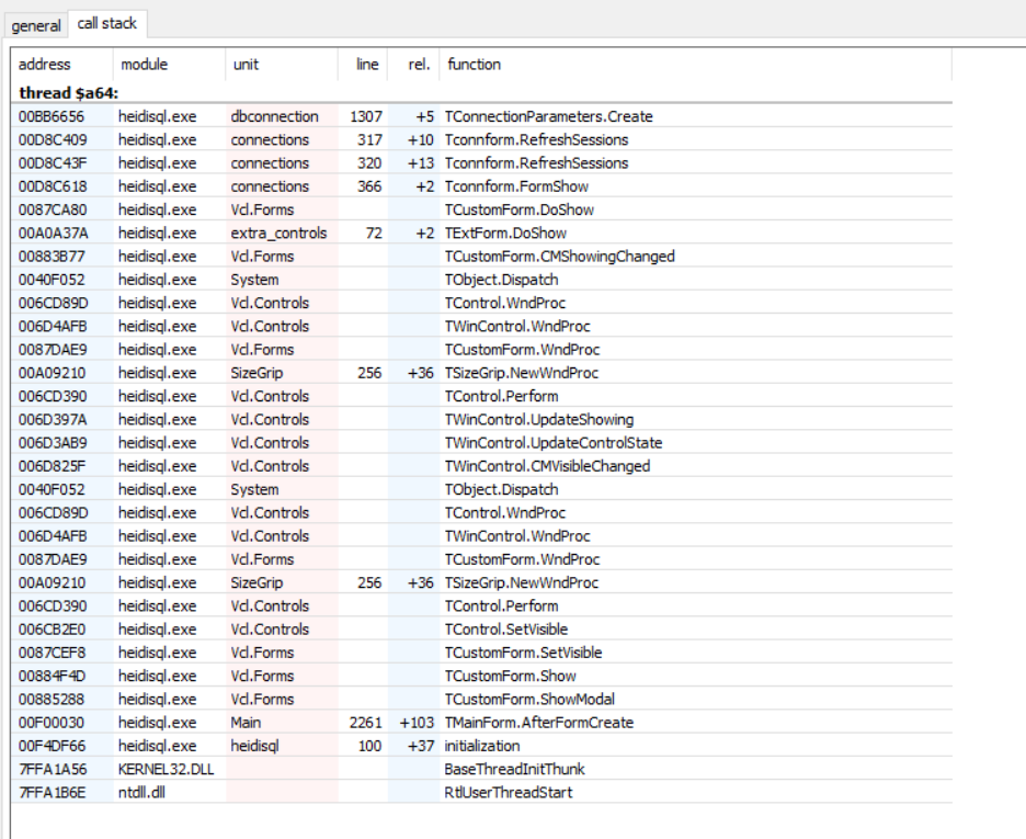 Can not open HeidiSql anymore after adding one entry in connections windows · Issue #1316 ...