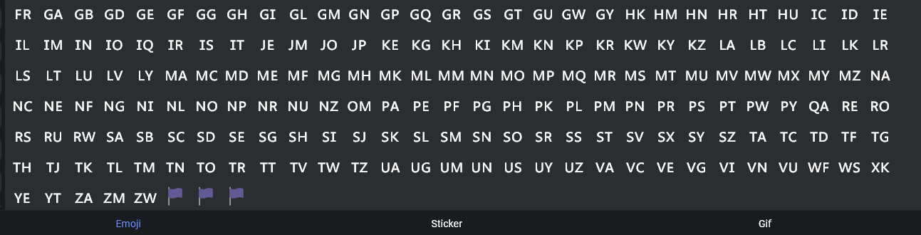 Missing Country flag emojis · Issue #97 · commetchat/commet · GitHub