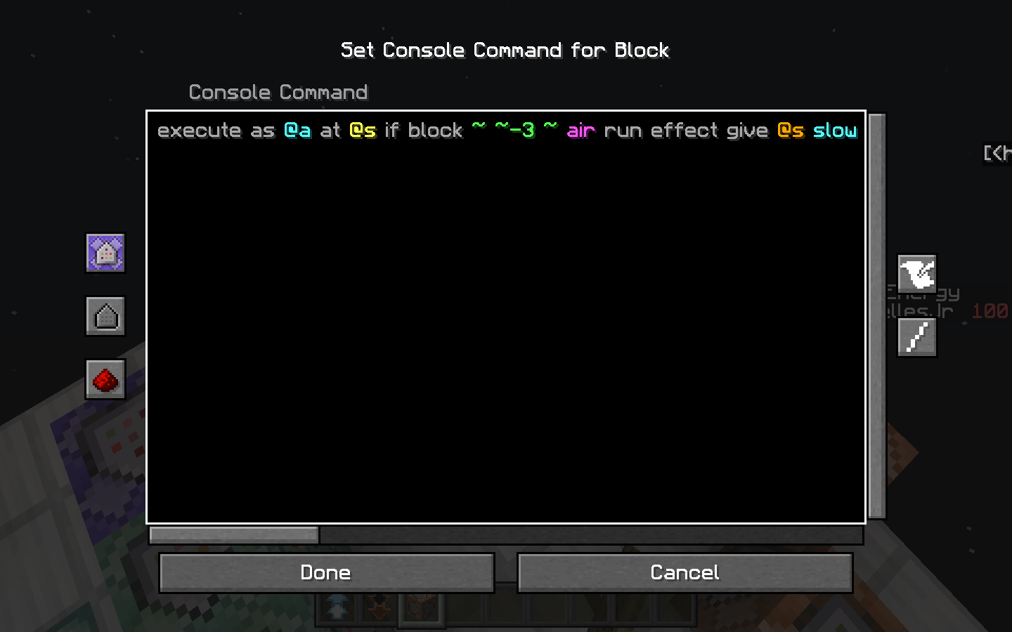 Feature Request: Text Wraparound · Issue #10 · Tectato/BetterCommandBlockUI · GitHub