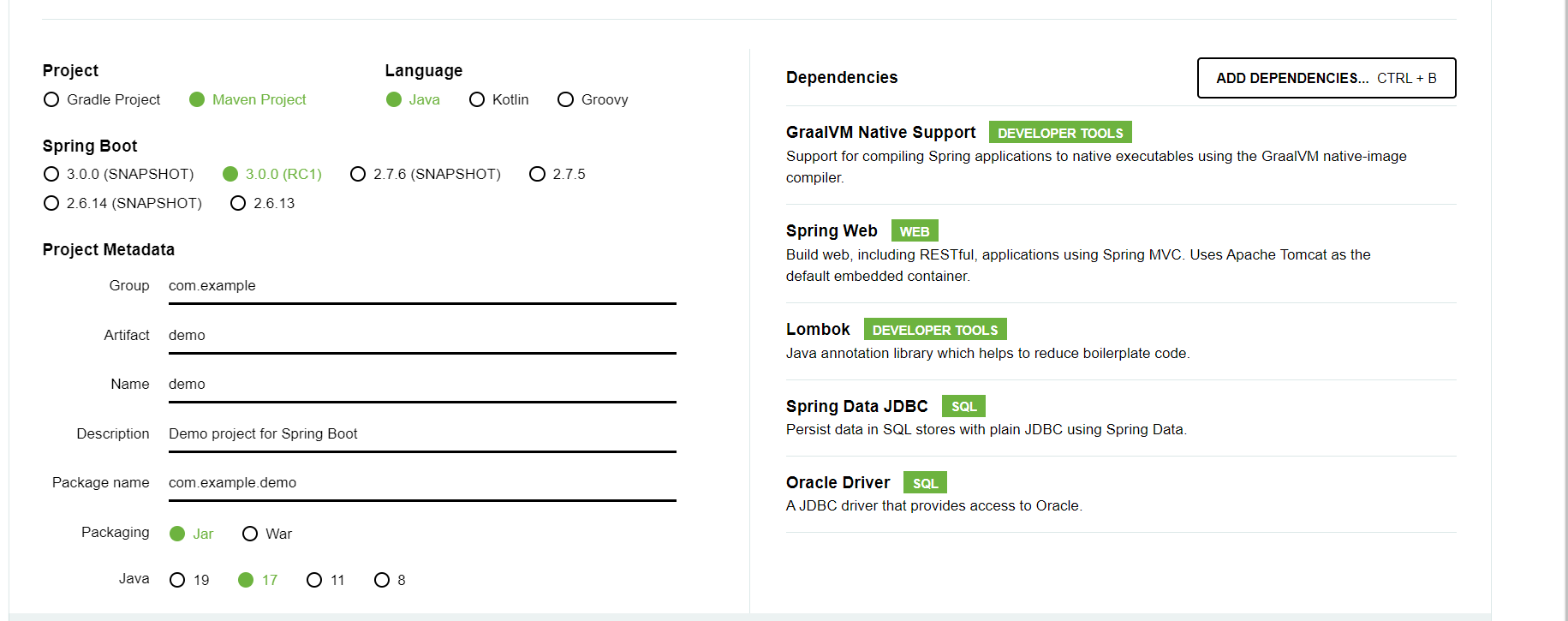 Spring Boot 3 Rc1 Nativecompile Graalvm22 Jdk17 On Windows10 Fails With Error Javalang