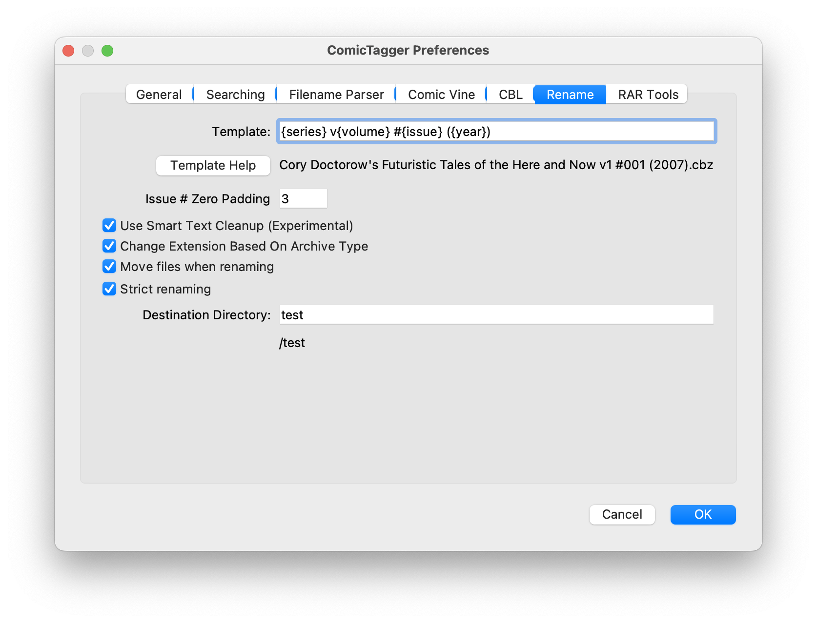 Renamer is too limited · Issue #322 · comictagger/comictagger · GitHub