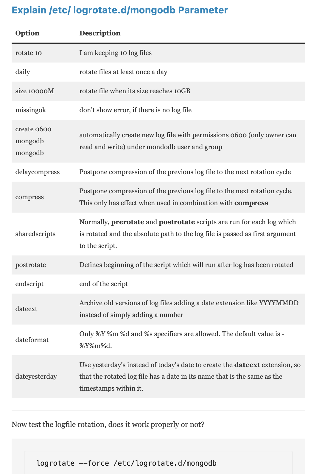 GitHub - dbaasgit/mongodb-logrotation