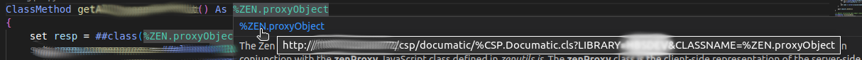 Documatic Link Missing Urlencode · Issue 1139 · Intersystems Communityvscode Objectscript · Github
