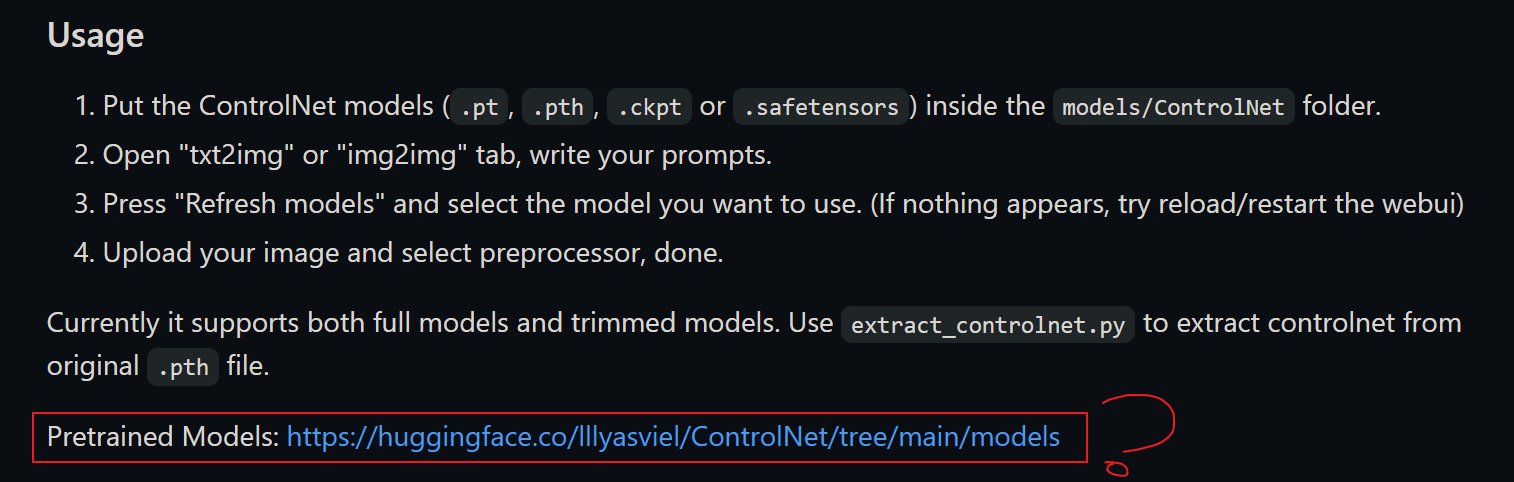Where to put pre-trained models? And the difference of a Controlnet ...