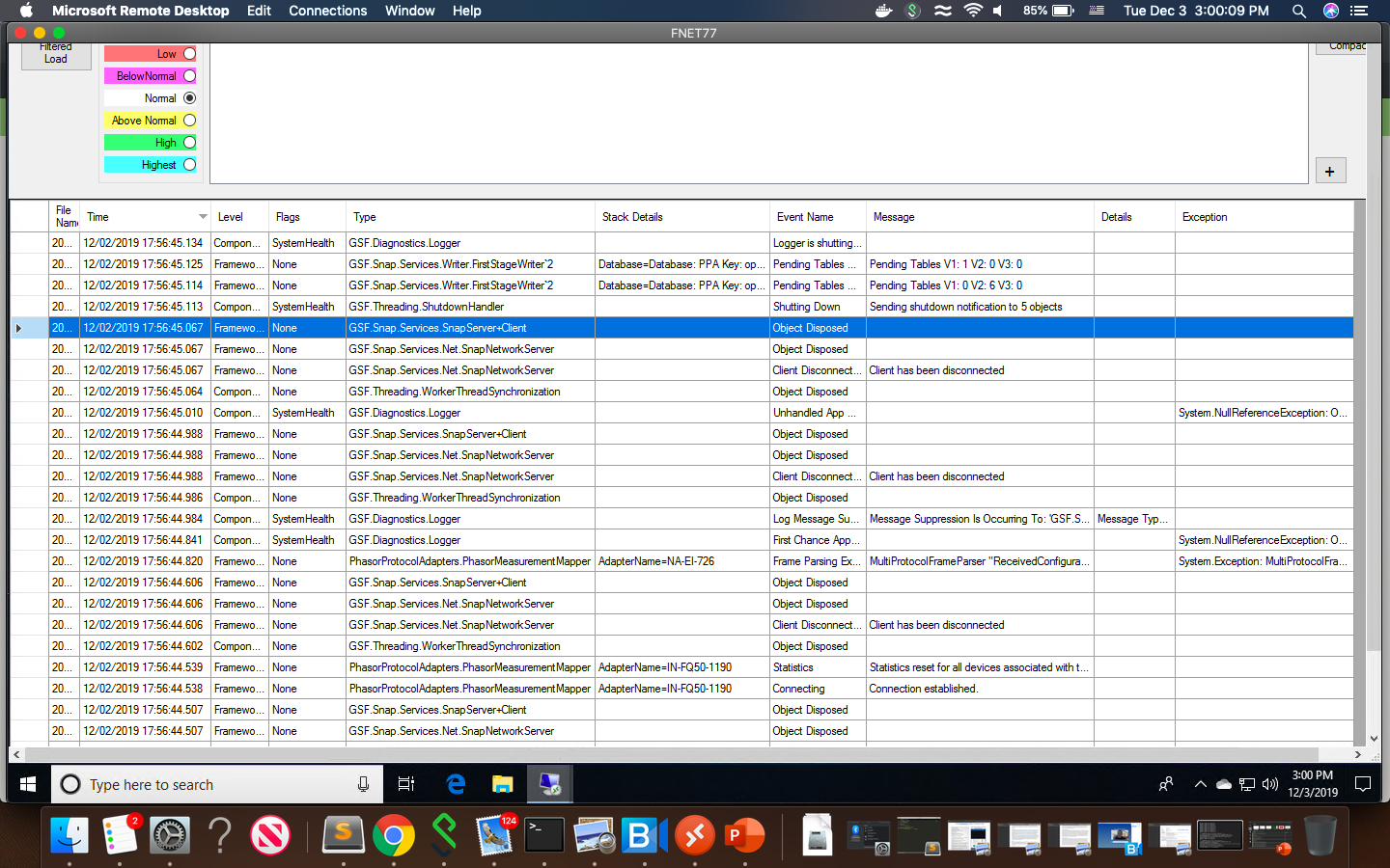Service unexpected stop · Issue #52 · GridProtectionAlliance/openHistorian · GitHub