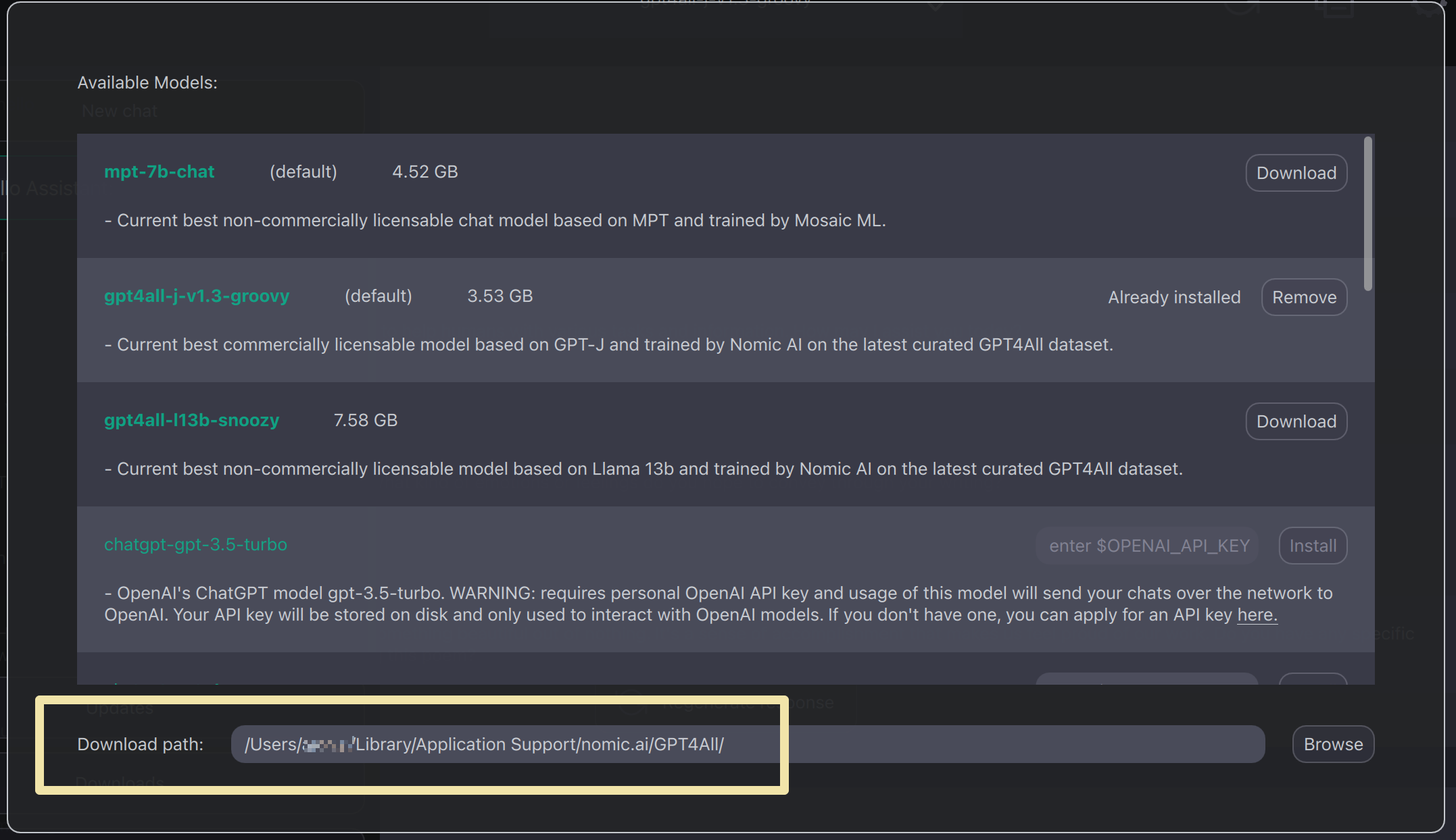 Failing to download models · Issue #477 · nomic-ai/gpt4all · GitHub