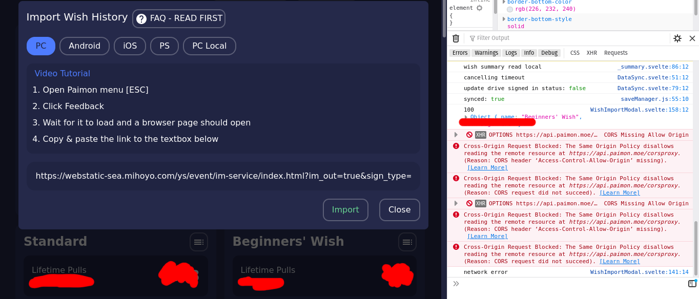 Network Error - CORS Missing Allow Origin · Issue #175 · MadeBaruna/paimon-moe · GitHub