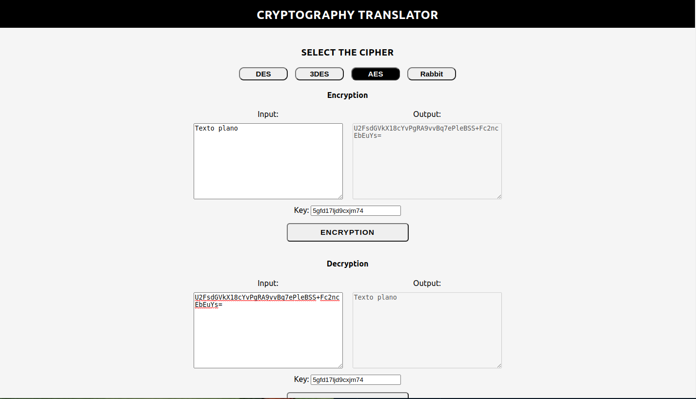 GitHub - JoSaldanha/Cryptography-Translator