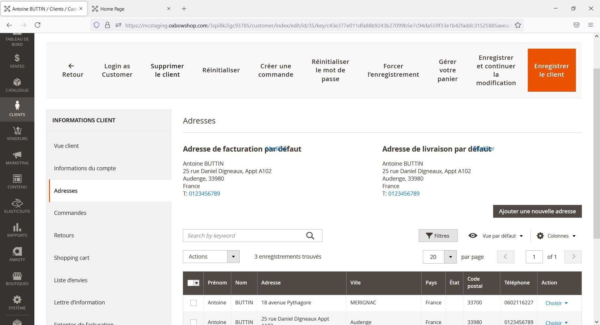 Backend > Customers > Cannot edit an address when French language is selected · Issue #33357 ...