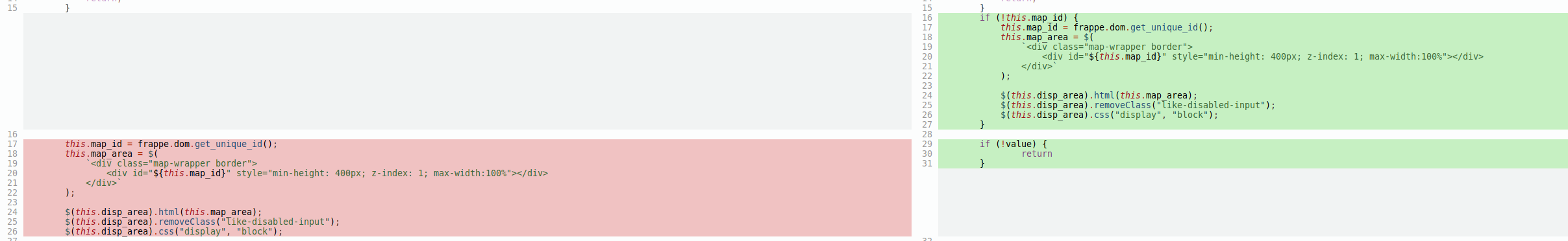 Geolocation field doesn't work on modal · Issue #22796 · frappe/frappe · GitHub