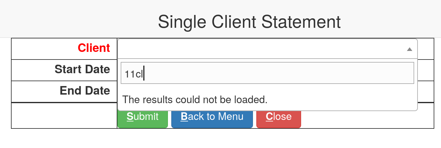 Results could not be loaded · Issue #5959 · select2/select2 · GitHub