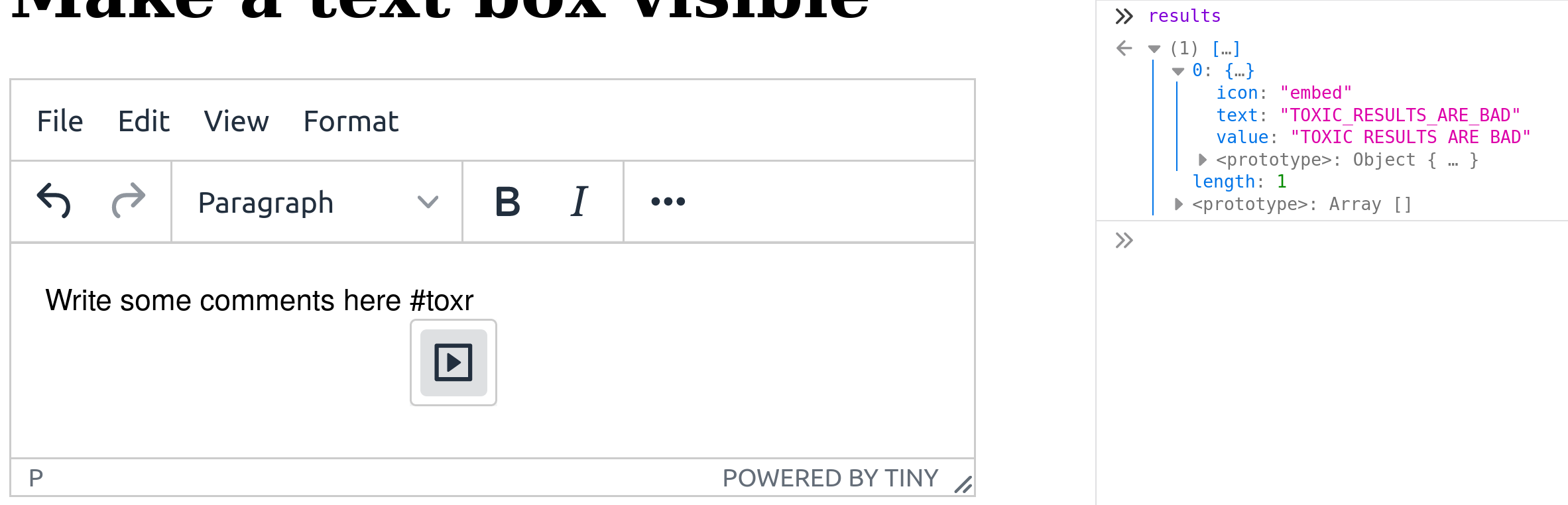 Text Not Shown In Autocomplete · Issue 1841 · Tinymcetinymce Docs · Github