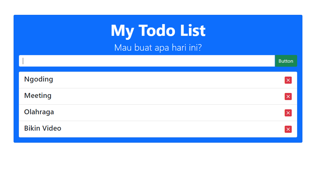 GitHub - EliezerDev/Todo-List---Bootstrap-5-Javascript: Todo List yang ...