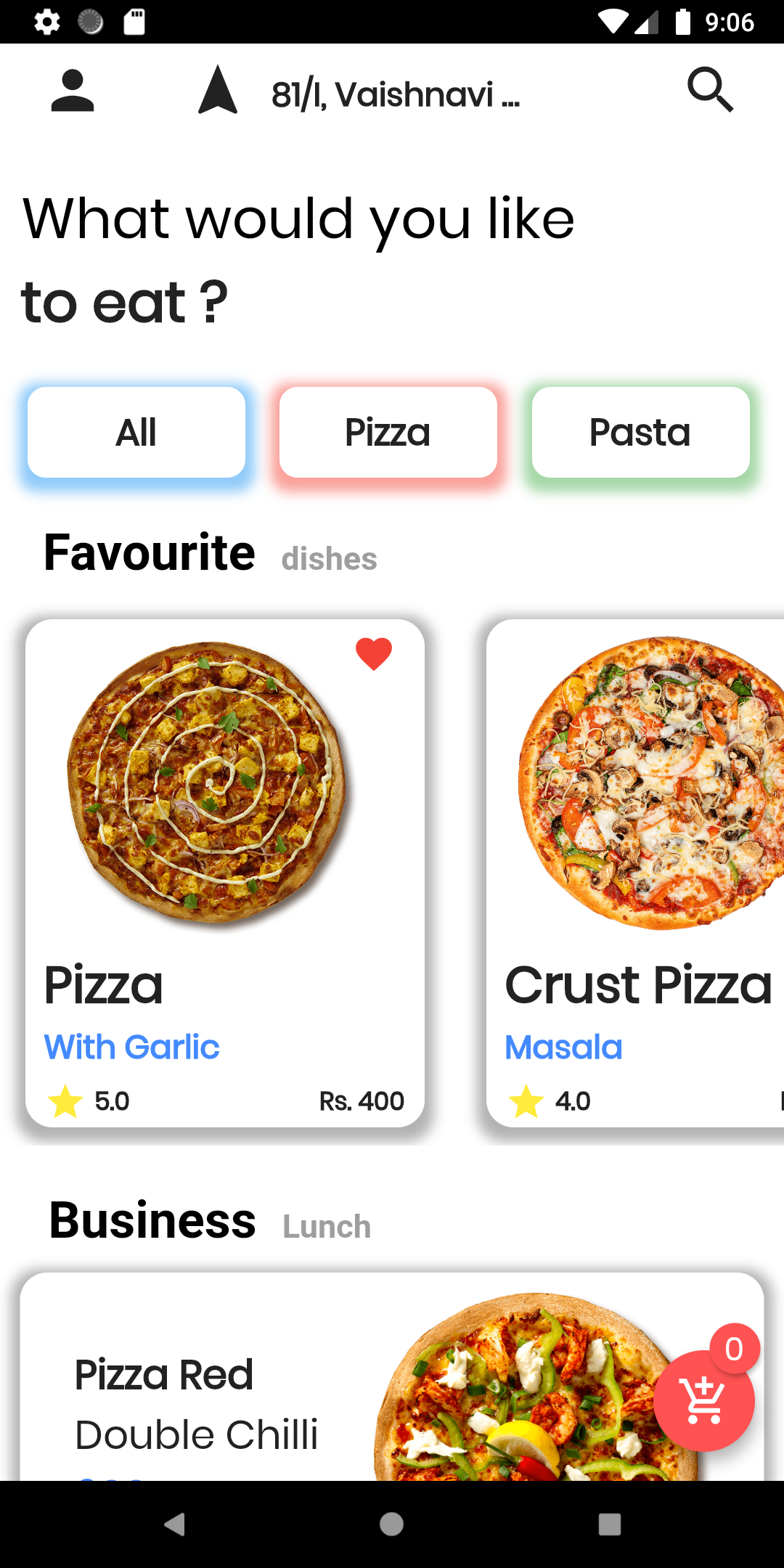 GitHub - harshanani1708/Flutter-Pizzato-App: Flutter Pizzato App developed with firestore ...