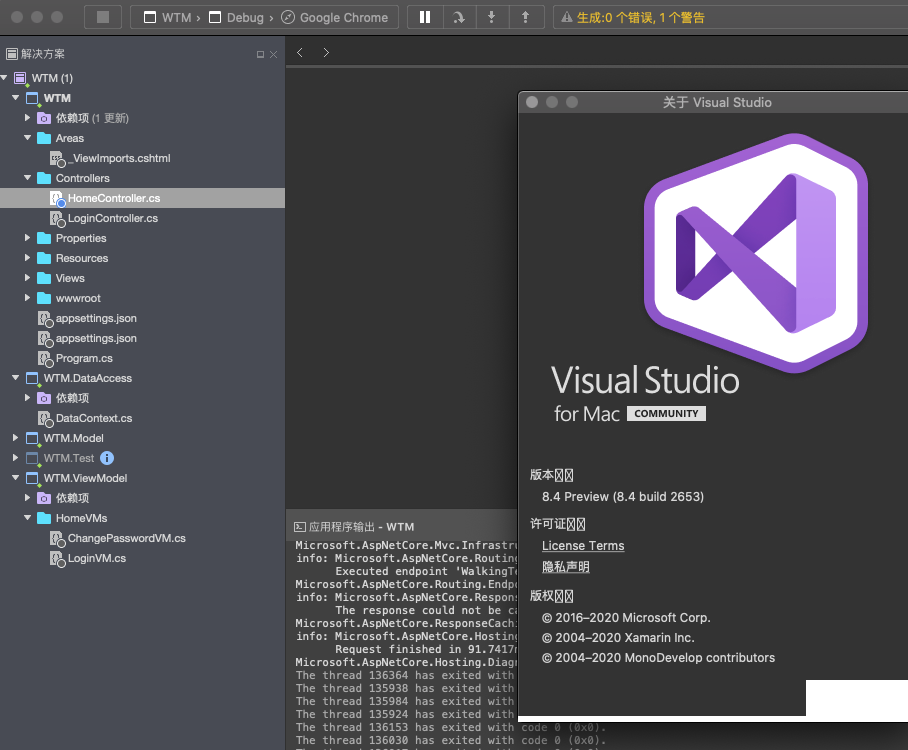 在mac上打开在线生成的zip包除了首页，其它都运行不了 · Issue #241 · dotnetcore/WTM · GitHub