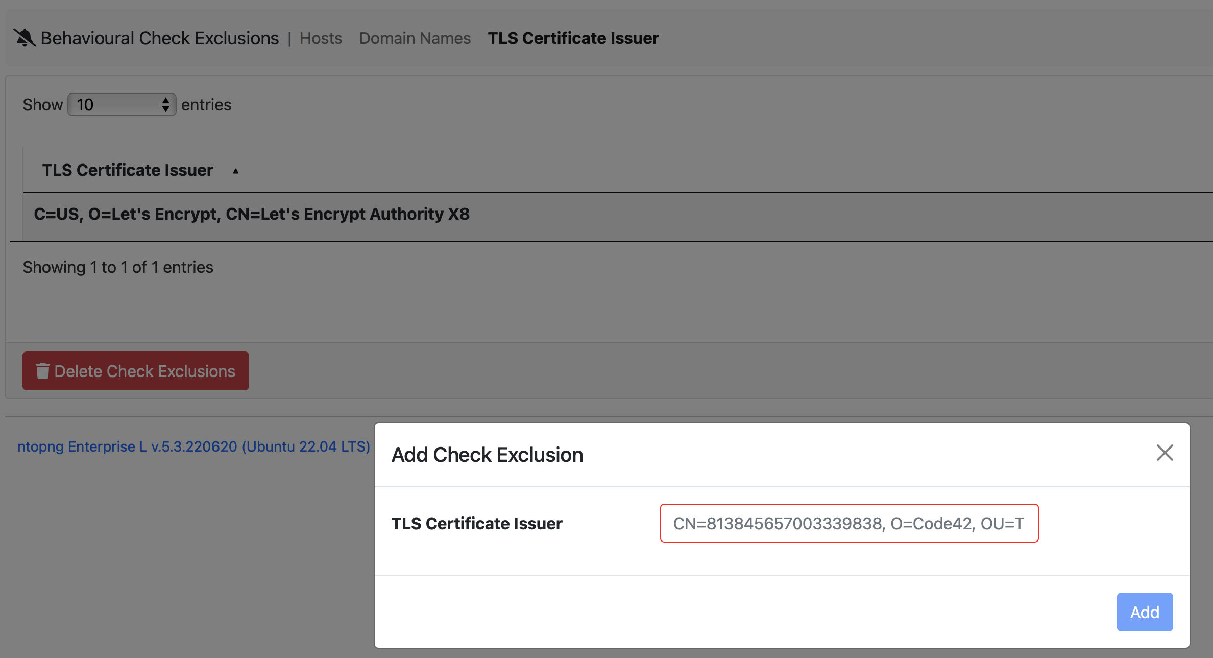 Inconsistent TLS Exclusion · Issue #6712 · ntop/ntopng · GitHub