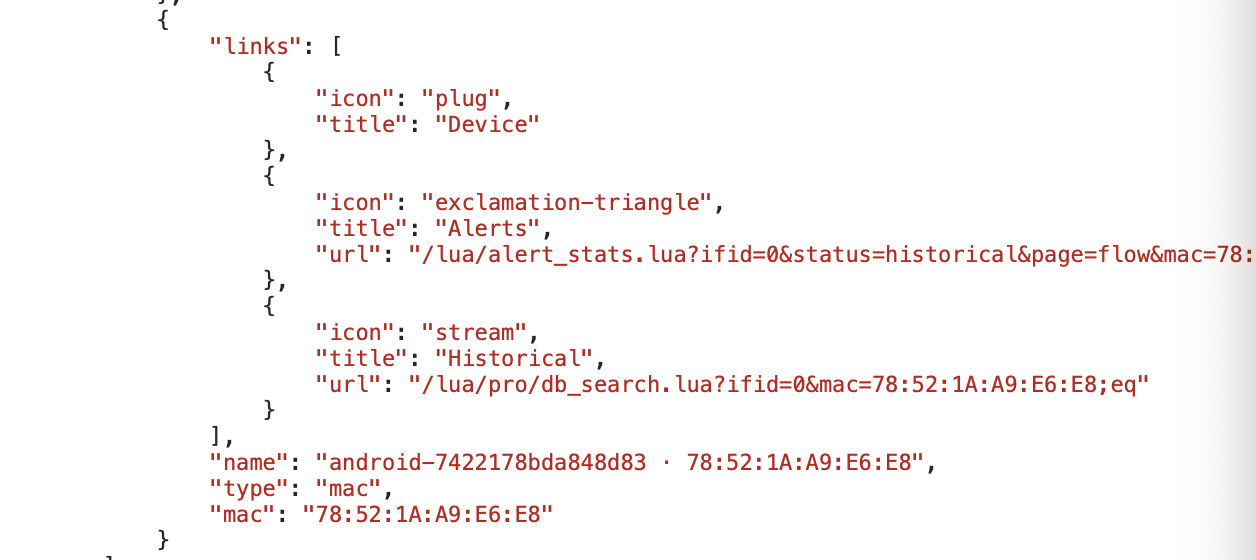 MAC Address Search Points to Wrong URL · Issue #6739 · ntop/ntopng · GitHub