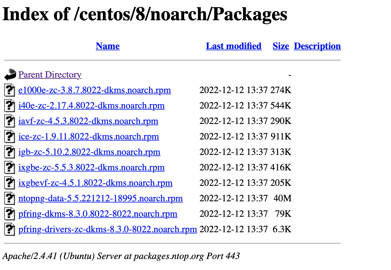 ZeroCopy Drivers will not install on RedHat 8.7 · Issue #843 · ntop/PF_RING · GitHub