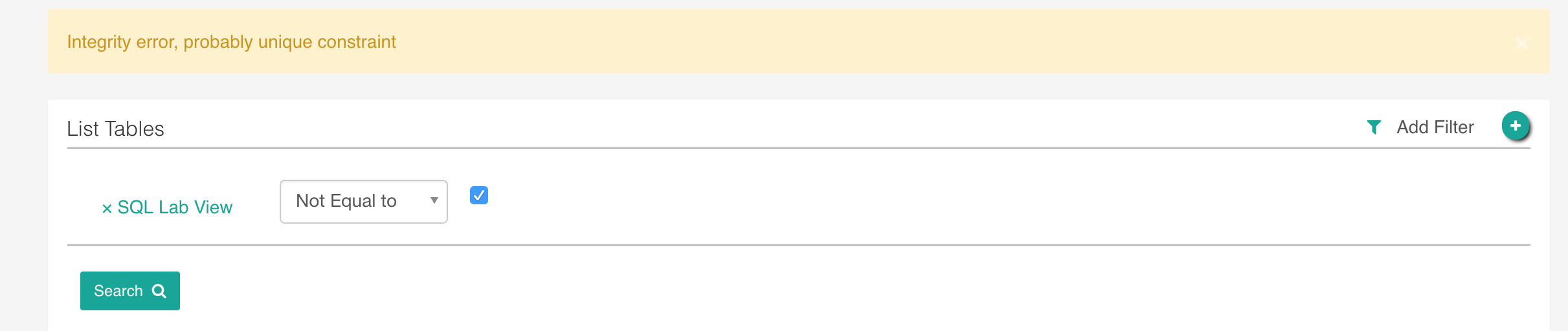 Cant Add A Table With Same Name As Table Existing In An Other Schema · Issue 5557 · Apache