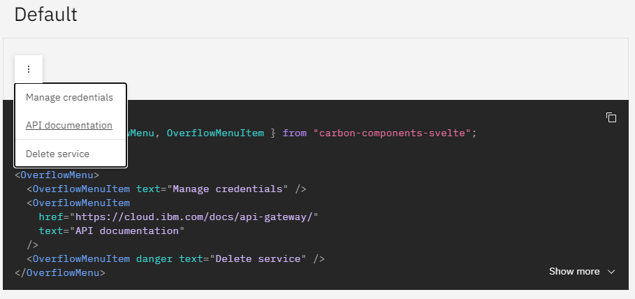 OverflowMenu styling and focus invalid when opened for the first time · Issue #476 · carbon ...