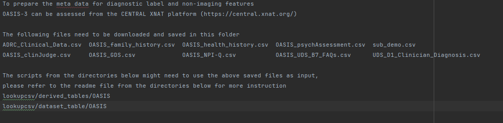 如何去搜索下载对应csv的文件，面对多个选项，例如ADNI，OASIS，NACC等公开数据集，希望能得到您的回复！ · Issue #7 · vkola-lab/ncomms2022 · GitHub