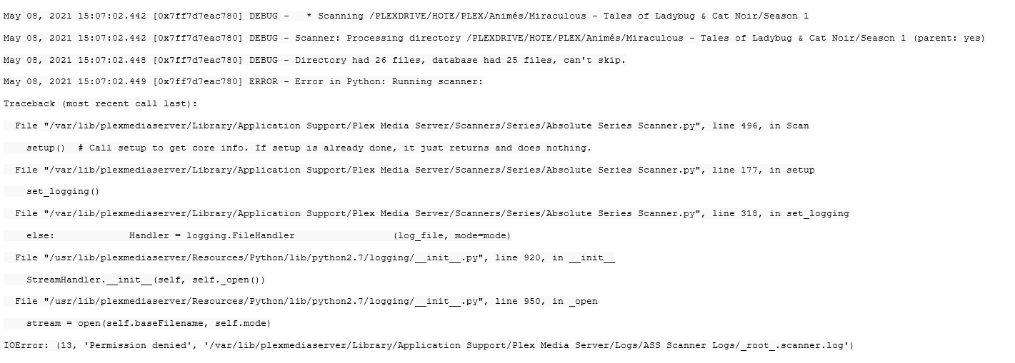 ASS not working anymore · Issue #357 · ZeroQI/Absolute-Series-Scanner · GitHub