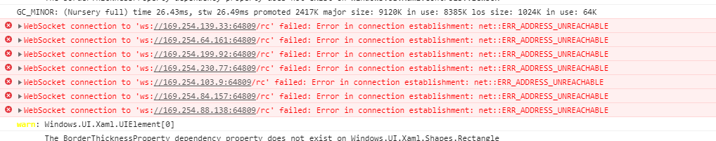 Uno take some WS requests with wrong ip address · Issue #2960 · unoplatform/uno · GitHub
