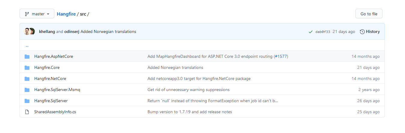 What Are The Differences In The Projects And Which Should I Install · Issue 1808 · Hangfireio
