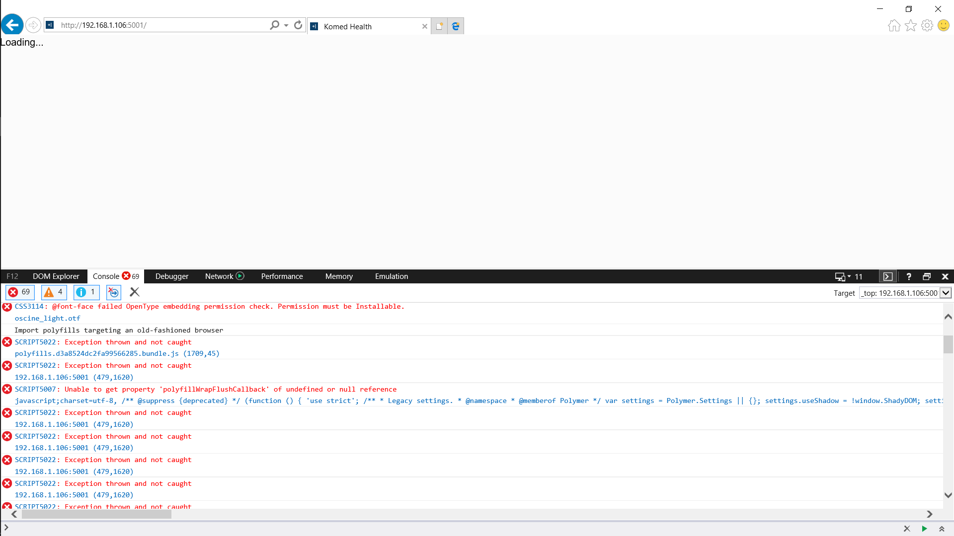 Error polyfillWrapFlushCallback thrown after cache deletion on IE 11 · Issue #4760 · Polymer ...
