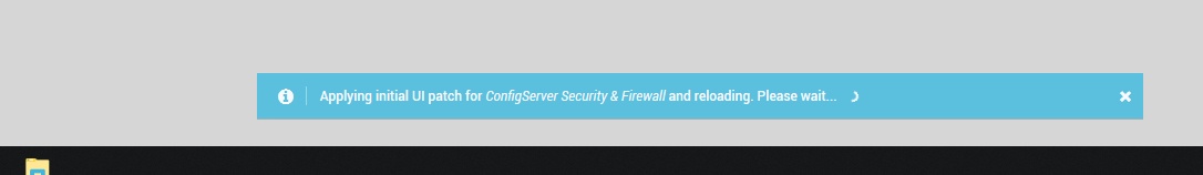 A Bug Applying Initial Ui Patch For Config Server Security