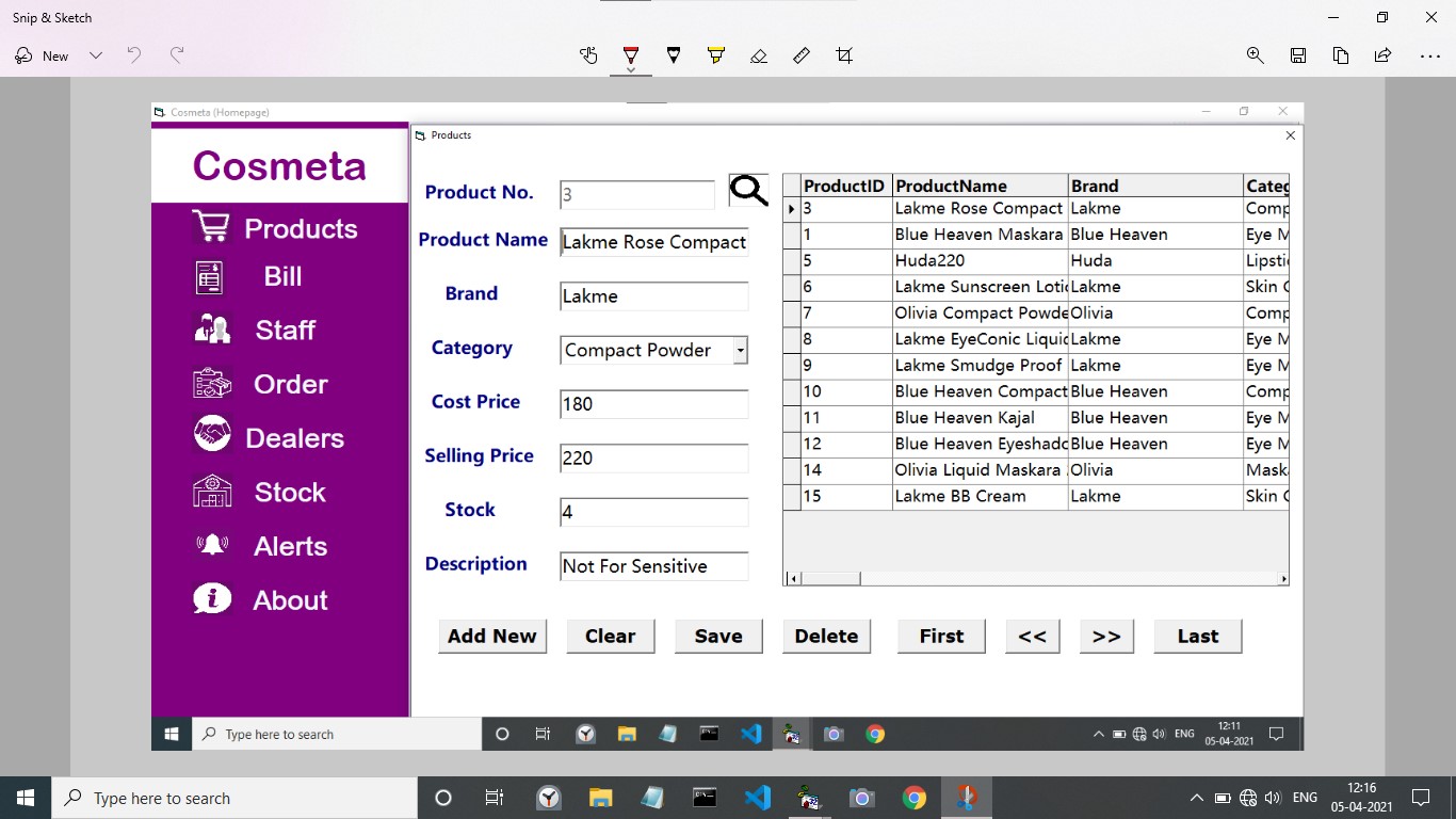 GitHub - roshanijavheri/Cosmetic-Shop-Mngt-System: Cosmetic Shop Mngt ...