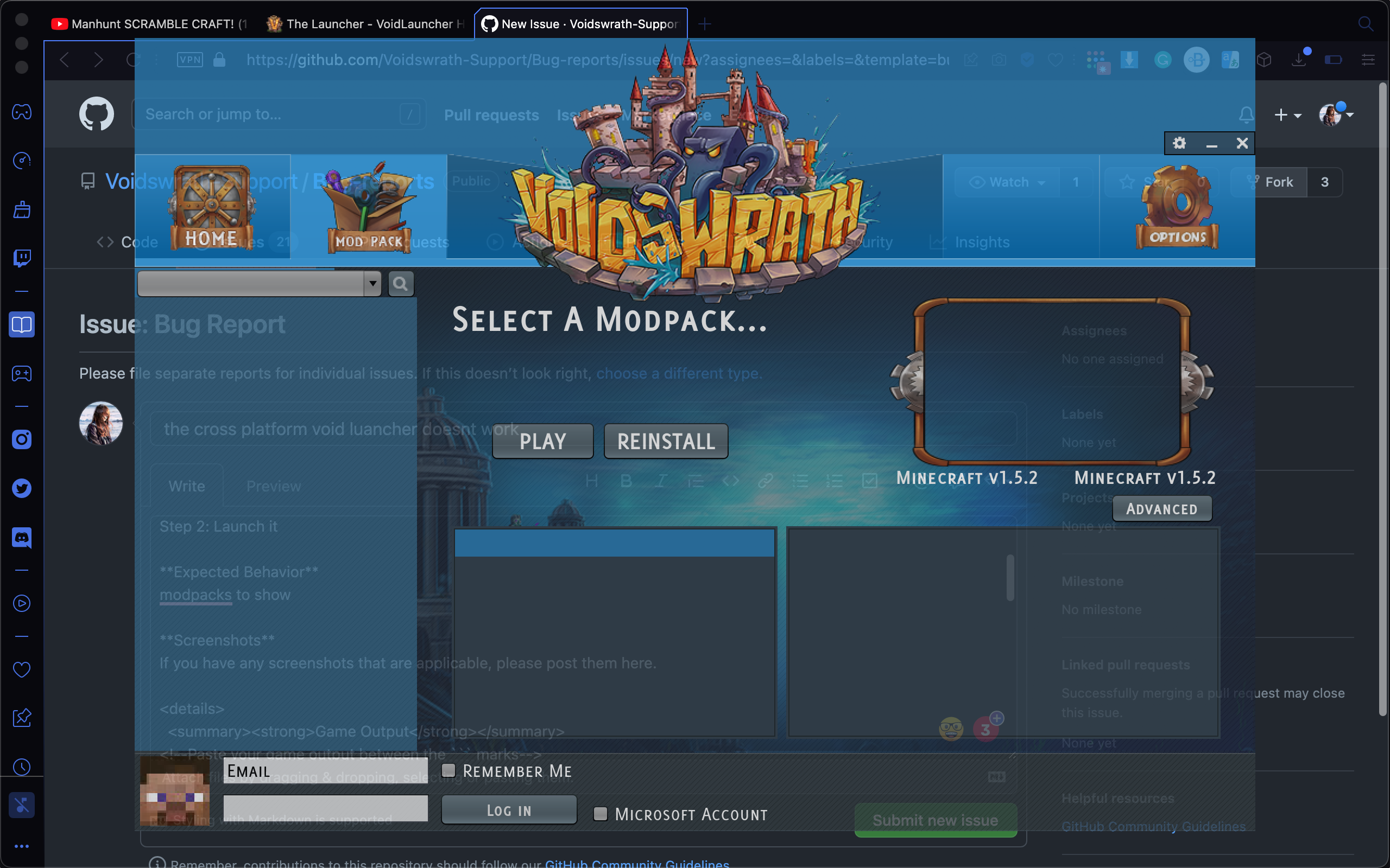 the cross platform void luancher doesnt work · Issue #26 · Voidswrath-Support/Bug-reports · GitHub