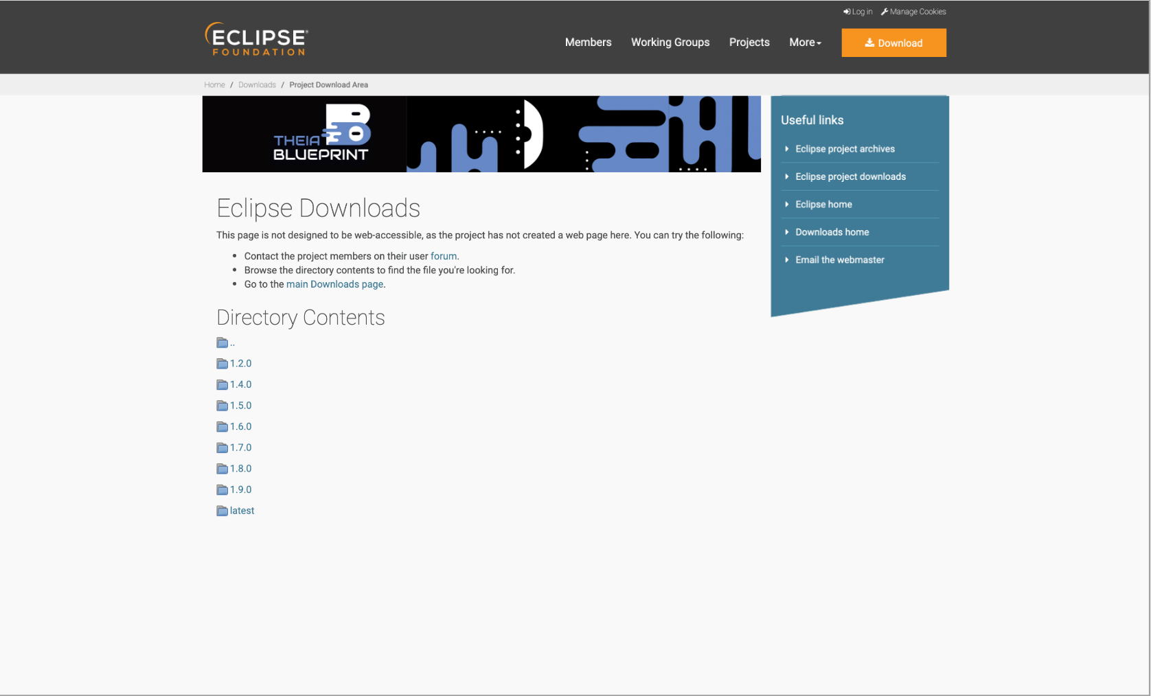 Beautify download page · Issue #7 · eclipse-theia/theia-ide · GitHub
