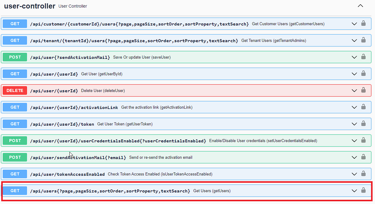 [Bug] userService.getUsers wrong implementation/documentation · Issue #7409 · thingsboard ...