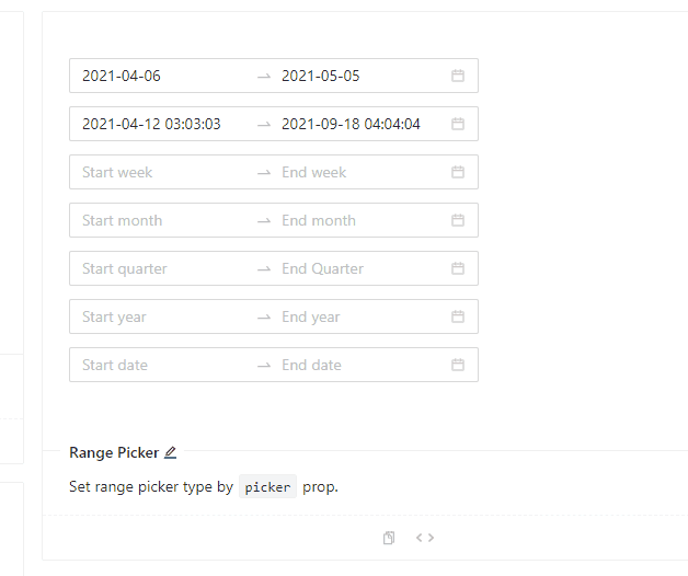 RangePicker: unable to clear start date or end date when they have been entered · Issue #1329 ...