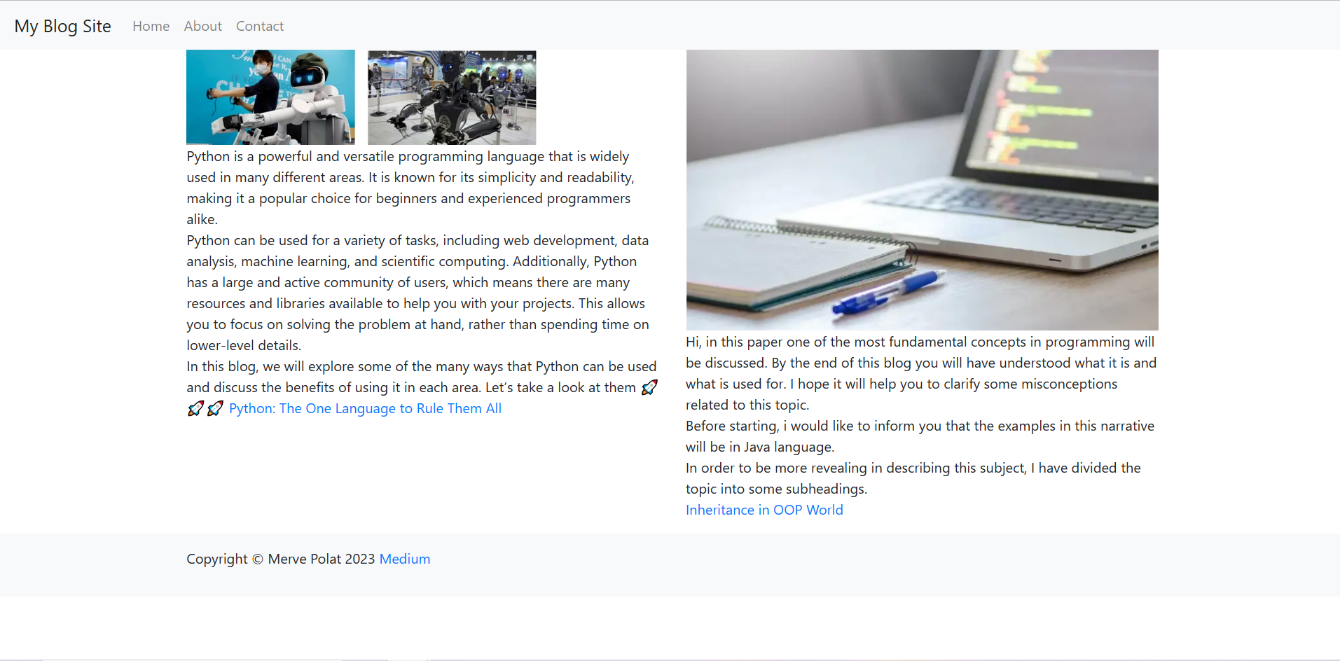 GitHub - MervePolat977/Webpage_Using_Bootstrap