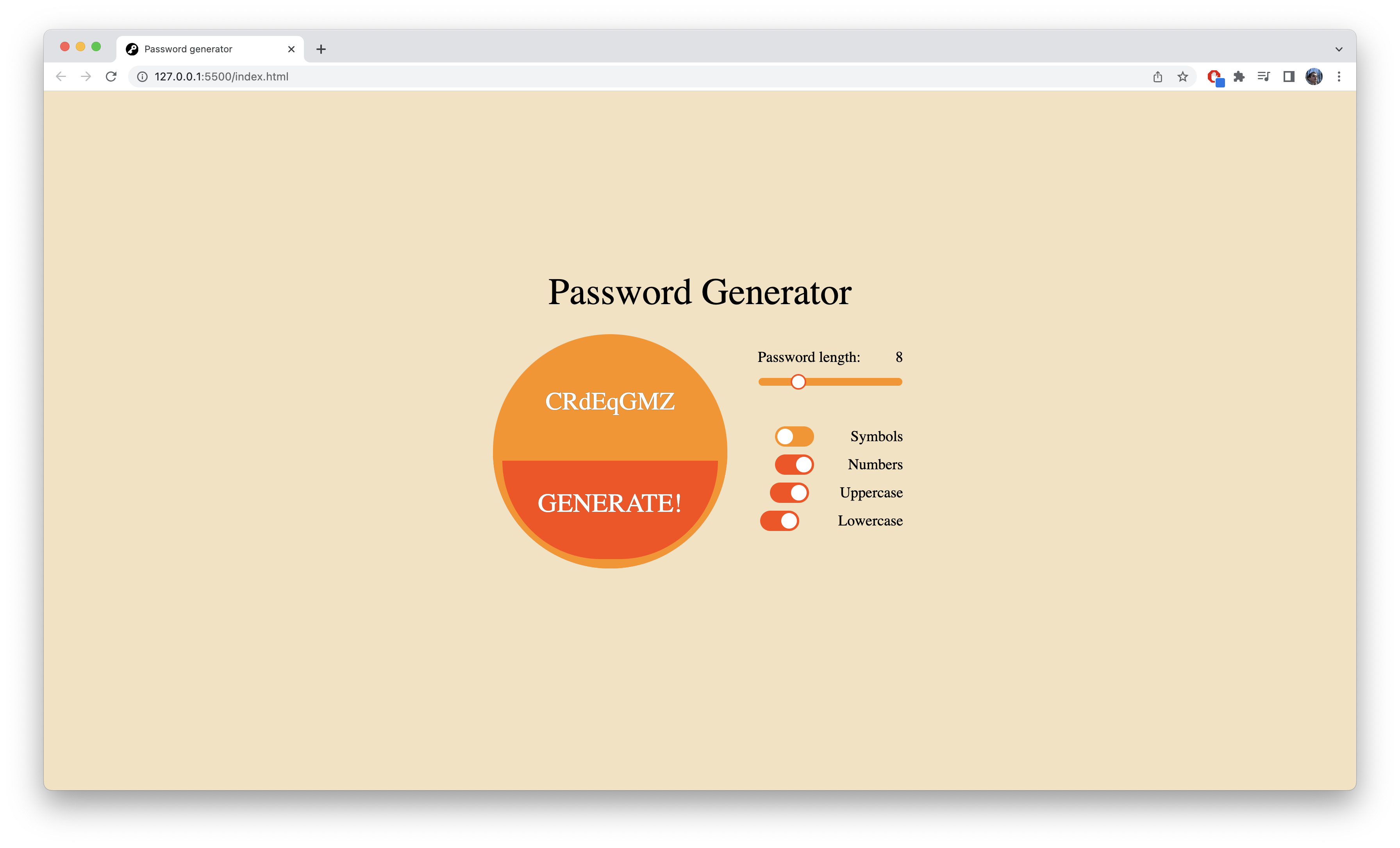 Github Lopachuksevapassword Generator Web Password Generator Using Htmlcssjs 1356
