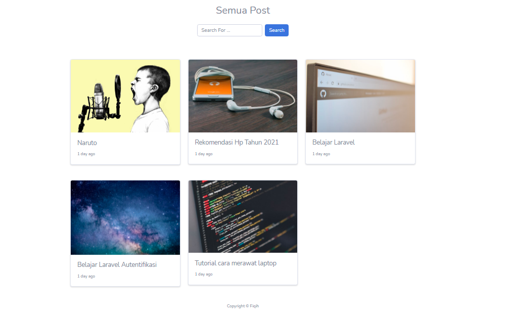 GitHub - fiqih16/SimpleBlog: Laravel 8