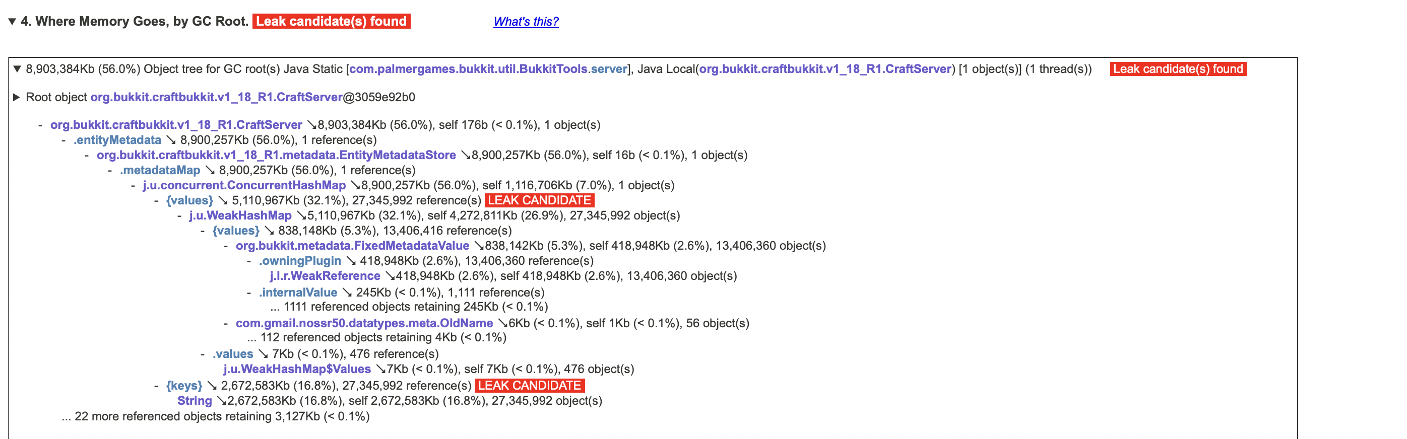Memory Leak - 2.1.209 · Issue #4744 · mcMMO-Dev/mcMMO · GitHub
