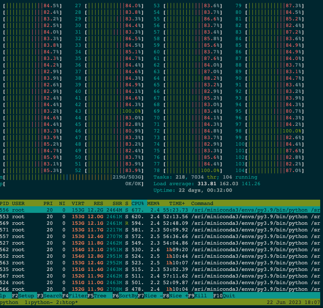 Scaling fedml simulation to large models; killed due to CPU memory exhaustion · Issue #1963 ...