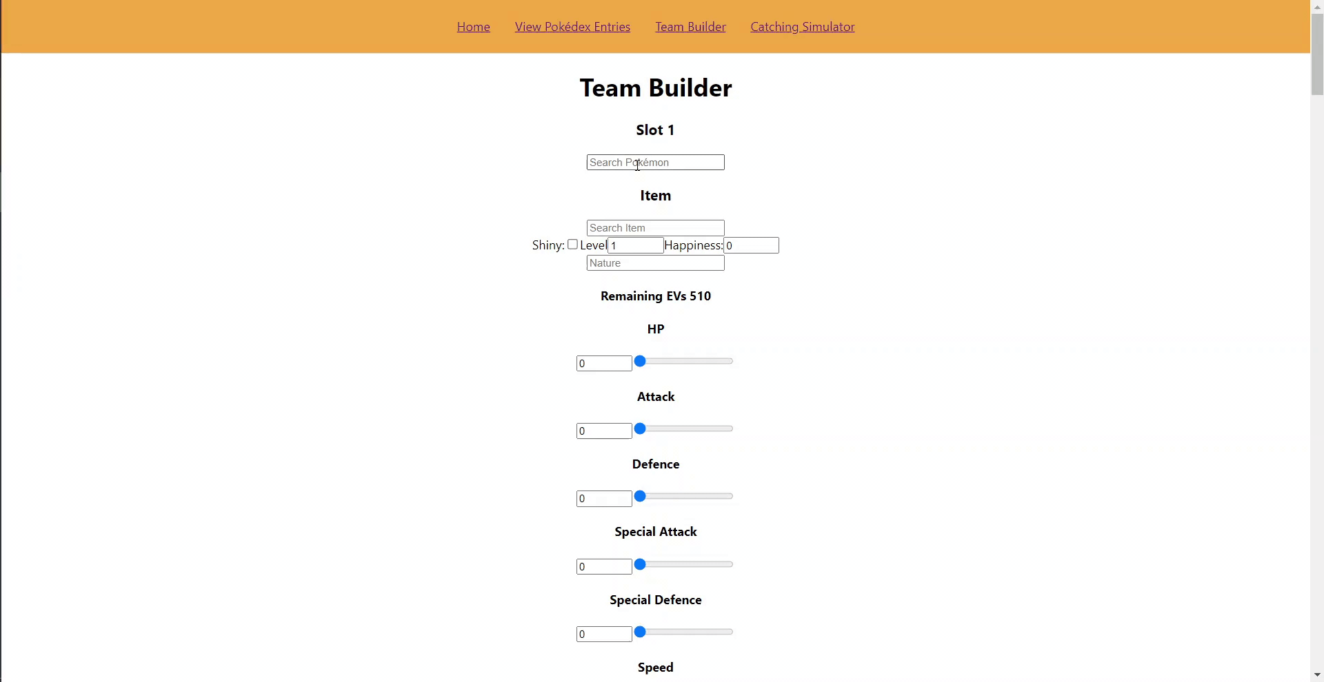GitHub - hungjsong/pokedex: Site that allow users to search for and ...