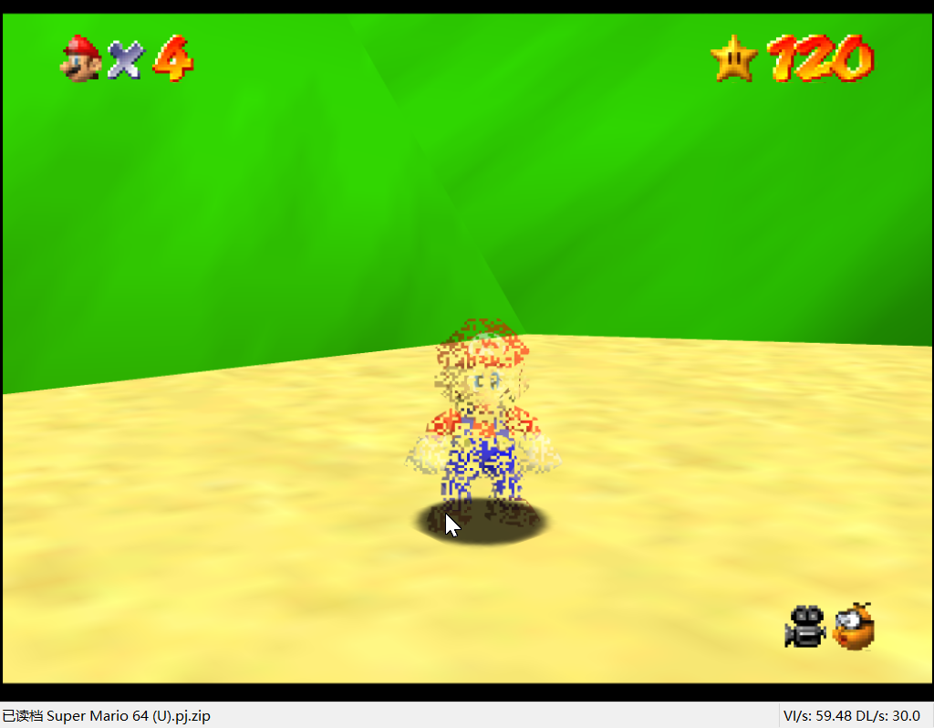 The Invisible Cap Effect Of The Spuer Mario 64 Is Not Displayed Normally · Issue 2787 · Gonetz