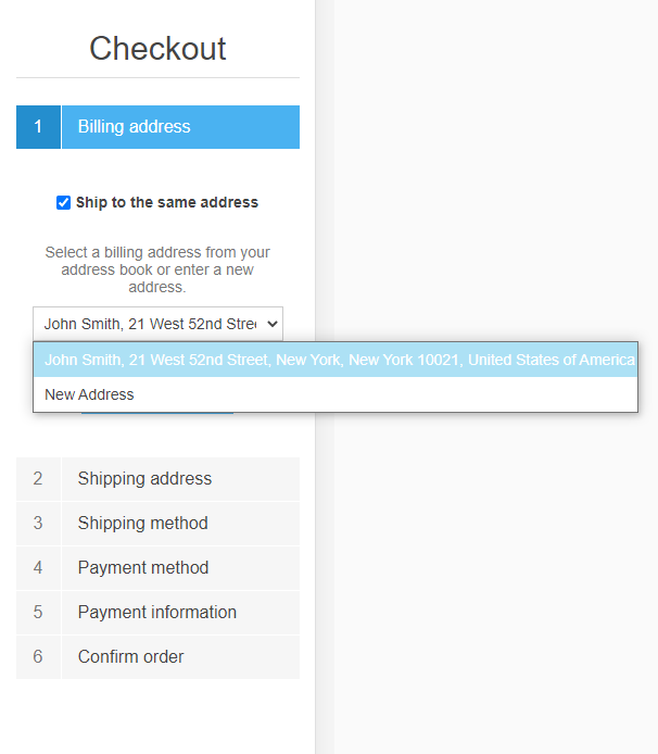 On checkout page billing address dropdawn design issue in mobile view · Issue #5422 ...