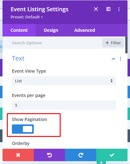 If pagination option is enable . Paignation option is not visible · Issue #70 · wpeventmanager ...